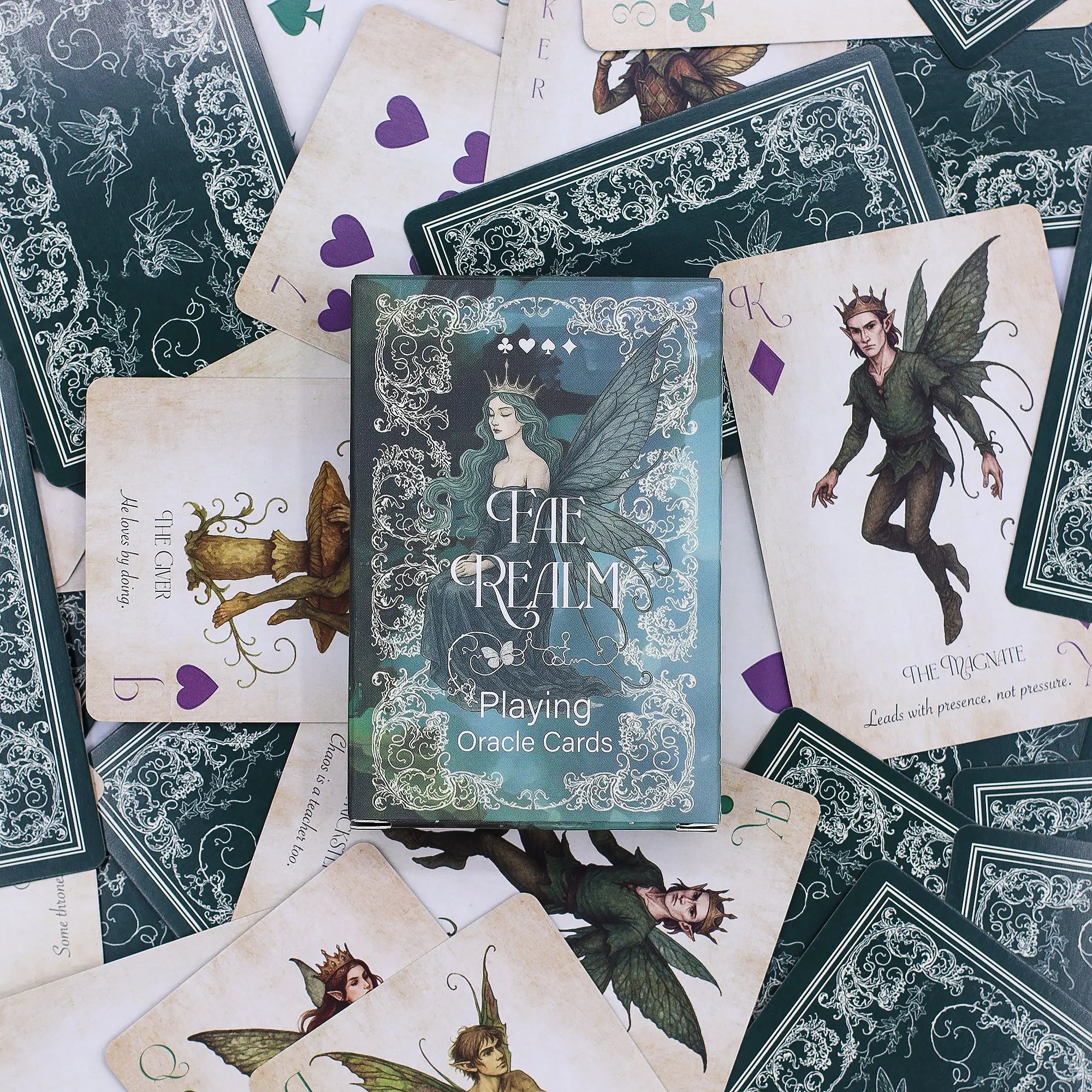 Fae Realm Playing Card Deck – Enchanted Fairy & Fantasy Cards | Oneness ...